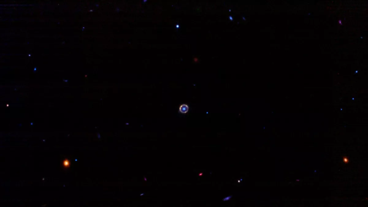 James Webb Space Telescope nearly perfectly captures the ‘Einstein ring’