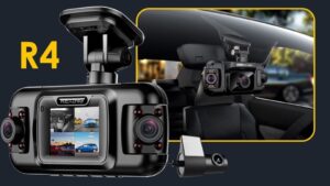 Capture all sides of your ride with the Rexing R4 4-channel dash cam