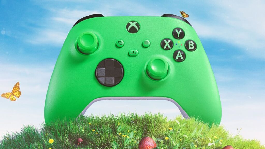 Microsoft unveils new Xbox Velocity Green wireless controller