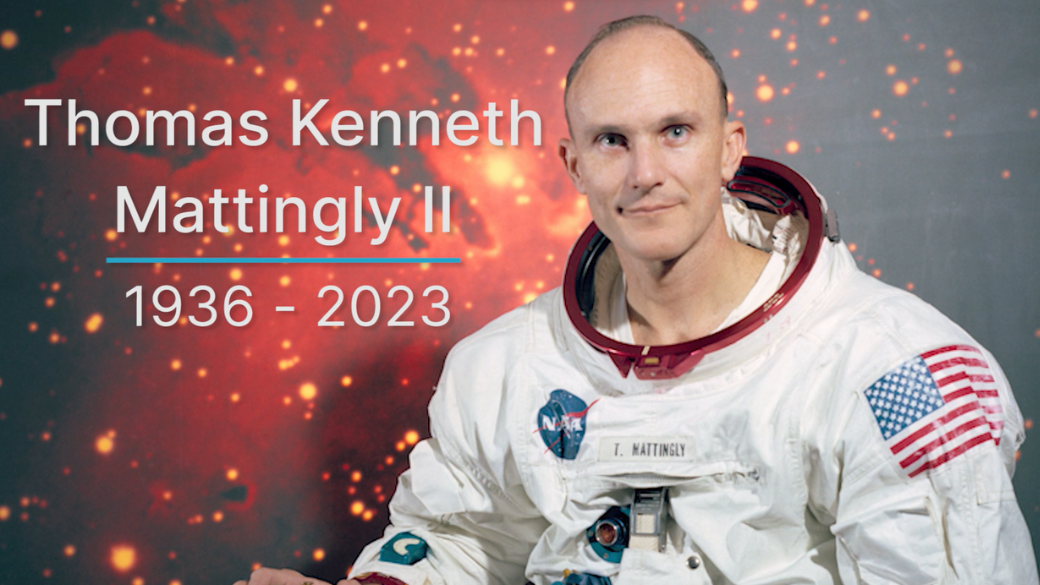 Apollo astronaut Ken Mattingly, hero of Apollo 13 rescue, passes away at 87