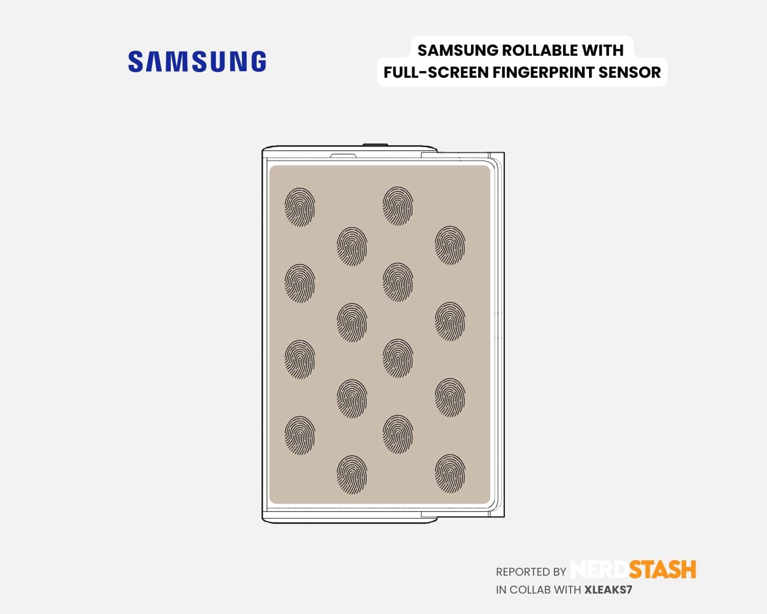 Samsung's future foldable could let you unlock your phone with a touch ...