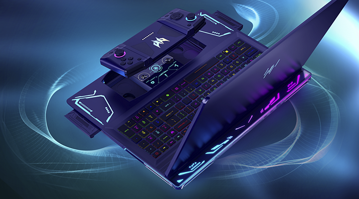 Acer’s Project DualPlay concept laptop comes with a unique controller