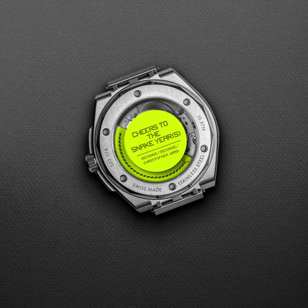 This Christopher Ward watch is inspired by Snake and the year of the Snake