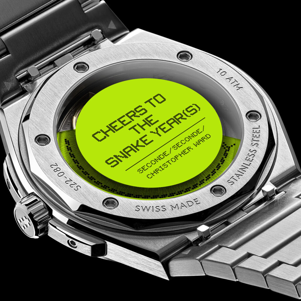 This Christopher Ward watch is inspired by Snake and the year of the Snake