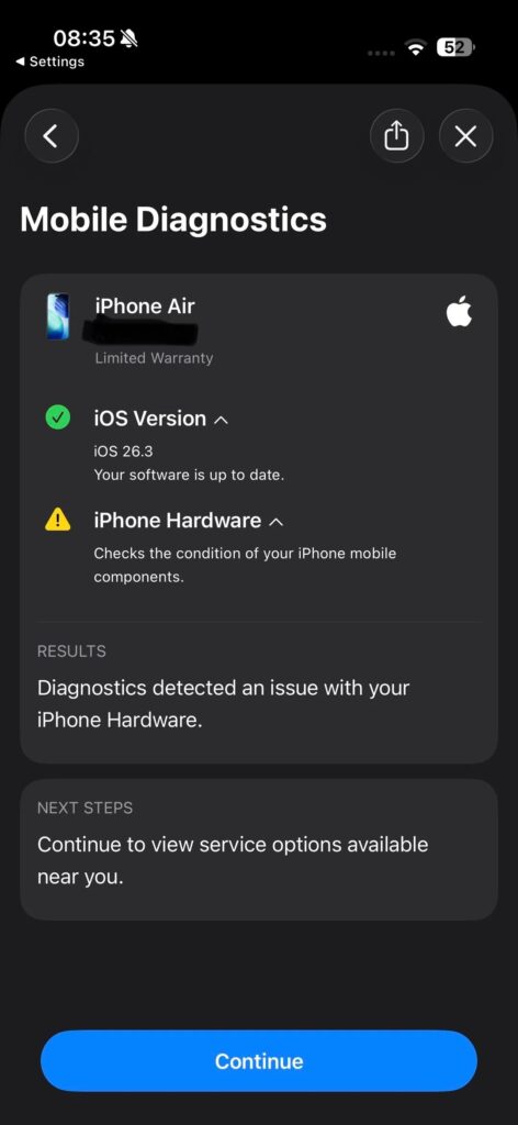 Apple’s custom C1X modem just failed in an iPhone Air for the first time